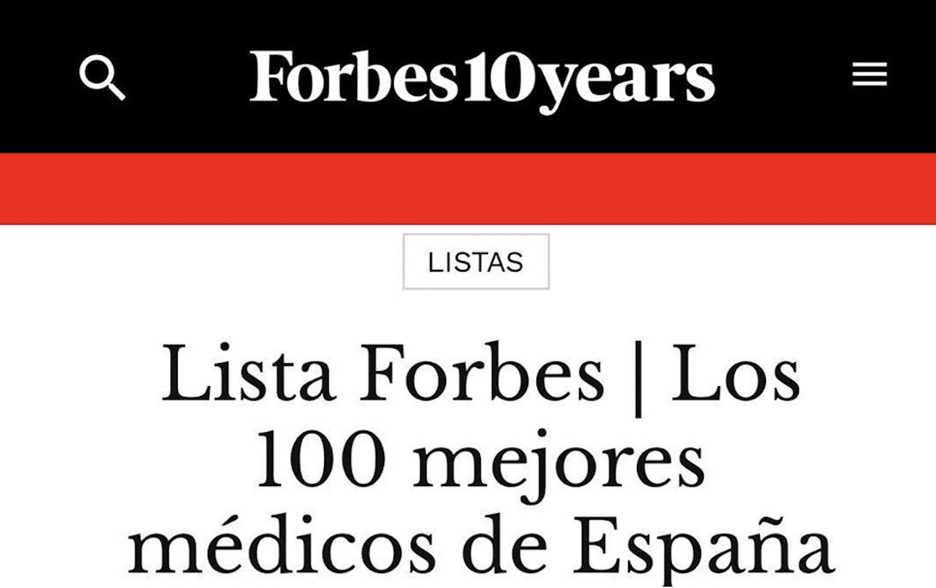Forbes – El Dr. Javier Cortés Castán en la Lista Forbes 2023 de mejores ...